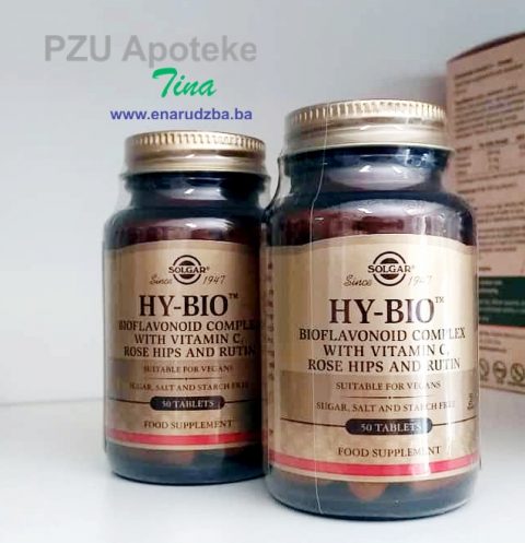 Hy-Bio C 500mg a 50 tableta Solgar | eNarudžba